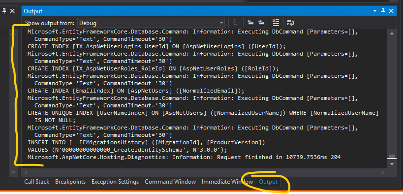 Scaffolding an ASP.NET Core MVC Web App with Identity